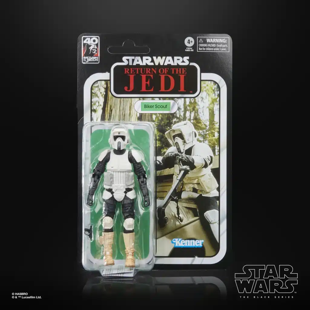 Star Wars Black Series - Scout Trooper (ROTJ 40th) - The Jedi Archives