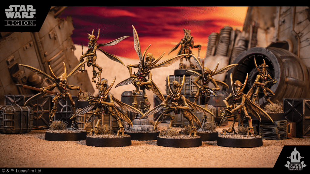 Star Wars Legion - Geonosian Warriors - The Jedi Archives