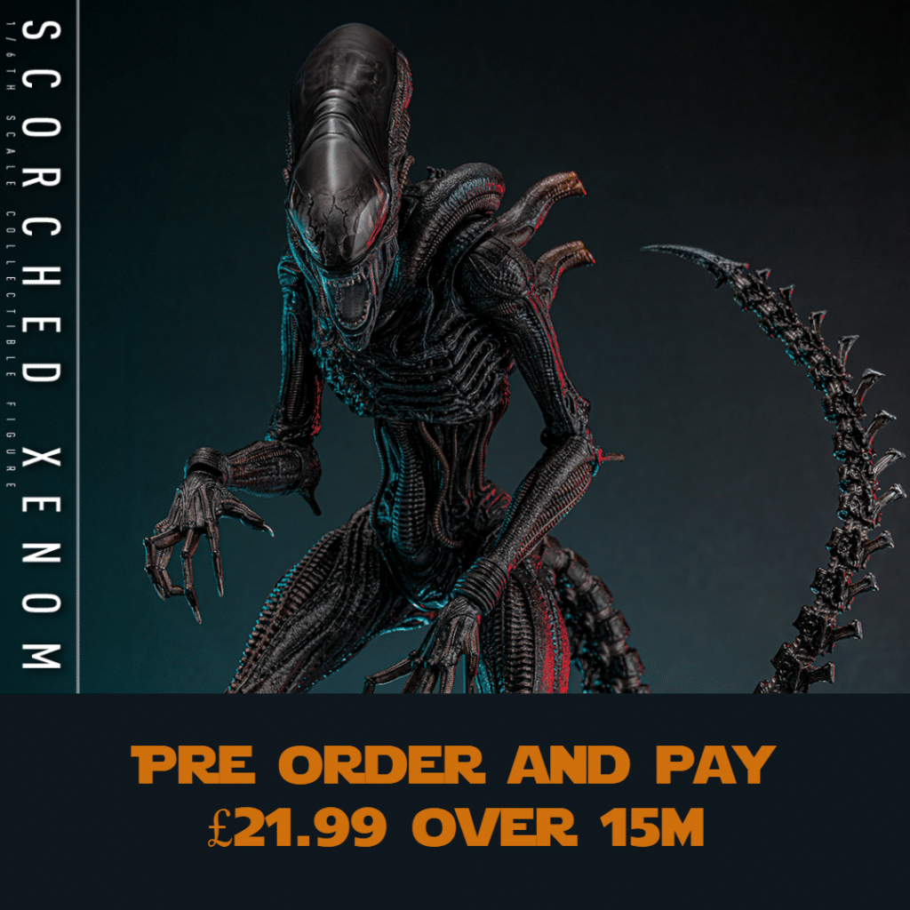 Hot Toys 1/6th - Scorched Xenomorph - Alien: Romulus - The Jedi Archives